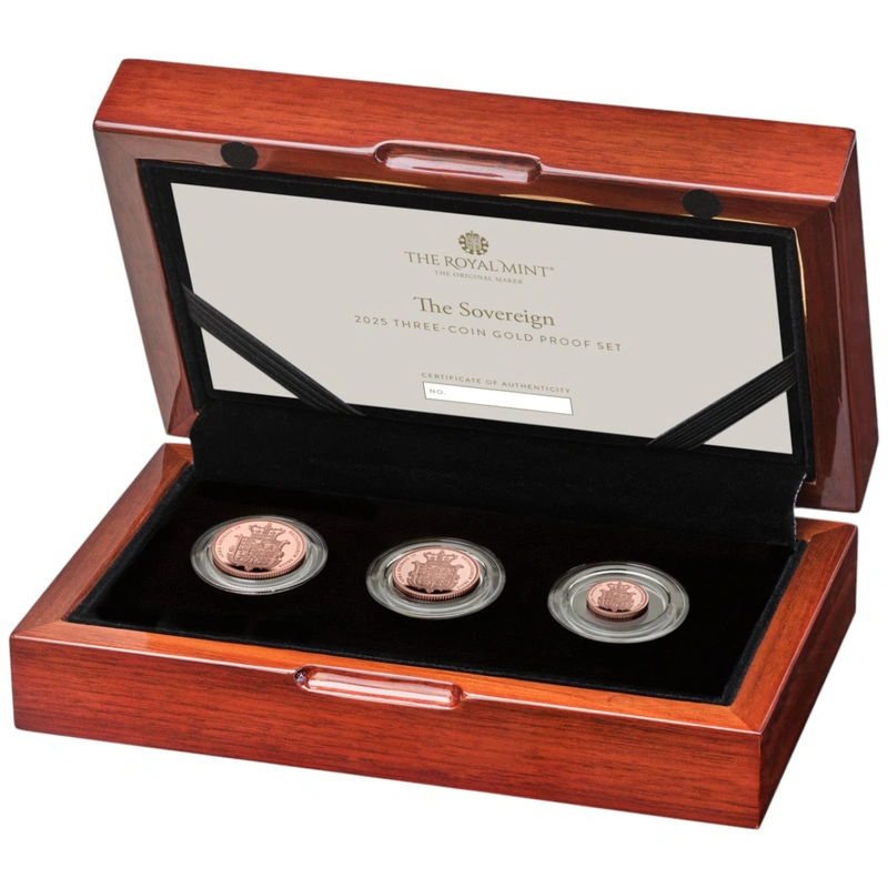 2025 Proof Sovereign 3-Coin Set - From $3,567