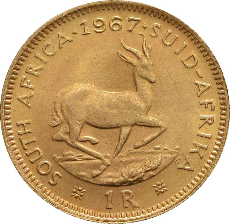 R1 1 Rand Coin South Africa - $657.60
