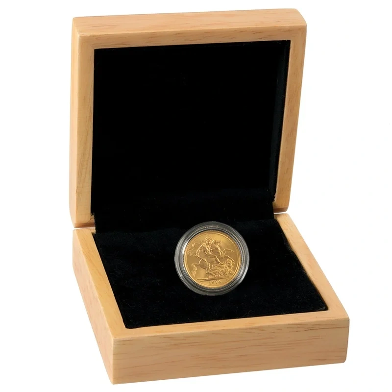 Golden Wedding 50th Anniversary Sovereign 1974 Gift Boxed - $1,358