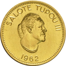 Tonga 1962 Quarter Koula Gold Coin - $1,246