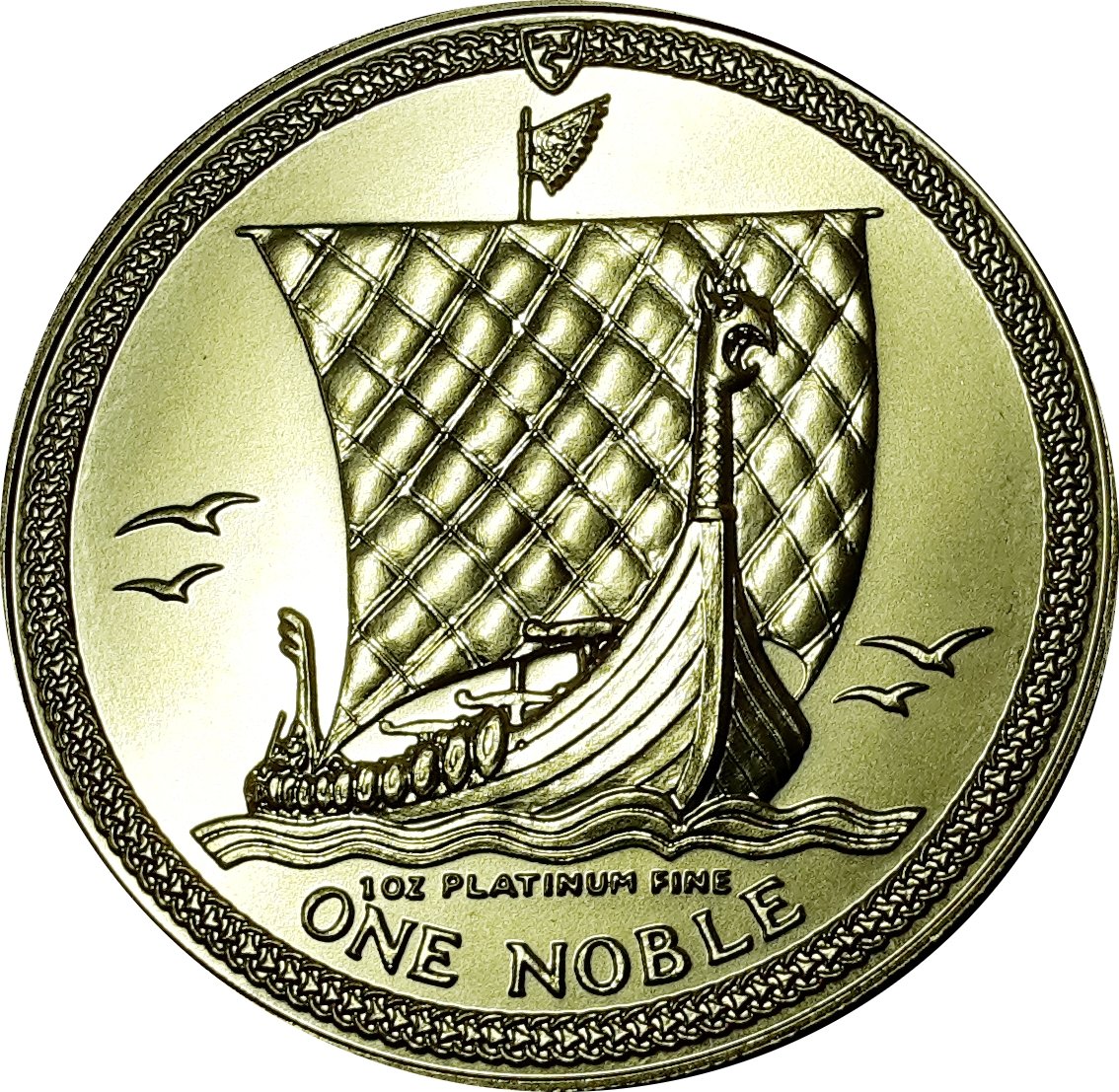 One Ounce Platinum Noble Coin, from BullionByPost.co.uk - From $830