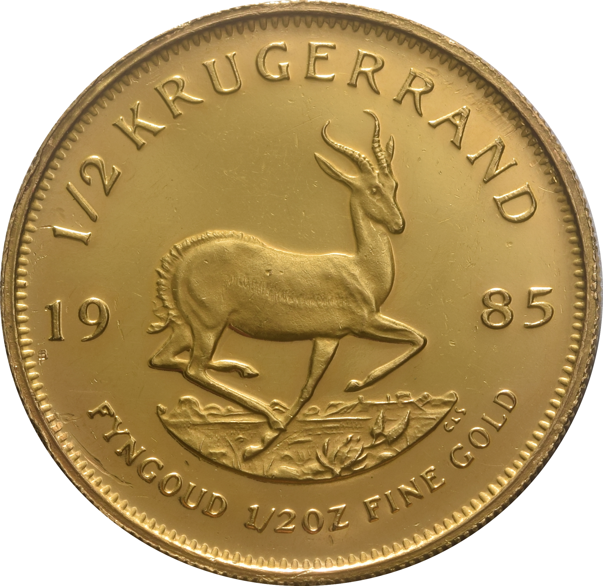1985 Proof Half Ounce Krugerrand Gold Coin - $886